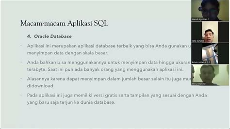 Perbedaan Mysql And Nosql Youtube