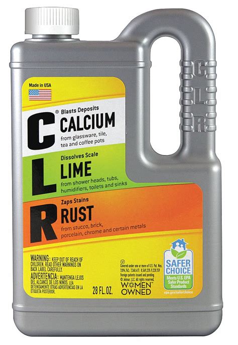 CLR Jug Oz Container Size Calcium Lime And Rust Remover LEY
