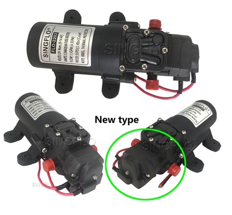 에서 Singflo Flo 2203 12 볼트 다이어프램 워터 펌프 농업용 배터리 구동 전기 분무기 펌프 도매상 최고의 Singflo Flo