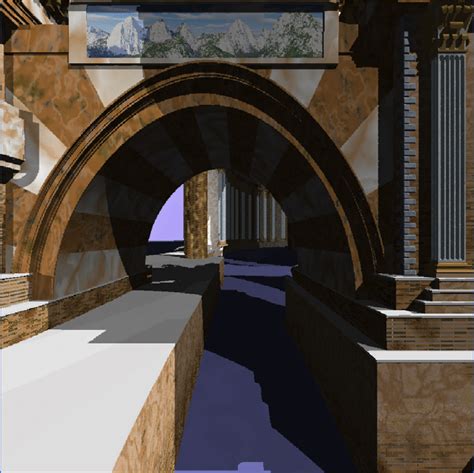 shows the rendering images with track dependent occlusion culling with download scientific