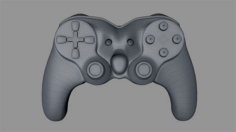 조이스틱 게임 빨간색과 검은 색 3d 모델 5 Unknown C4d Obj Free3d