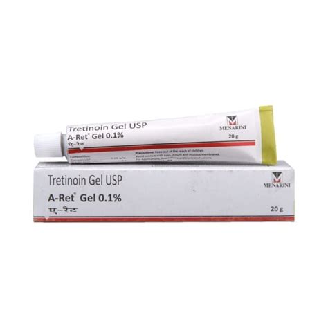 Третиноин Гель 0,1% (Tretinoin Gel USP 0.1% Menarini) 20 г - Крема и ...