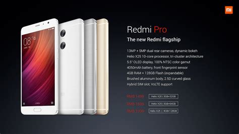 Xiaomi Has Released First Dual Camera Phone Redmi Pro Price Of Redmi Pro In India Redmi Pro