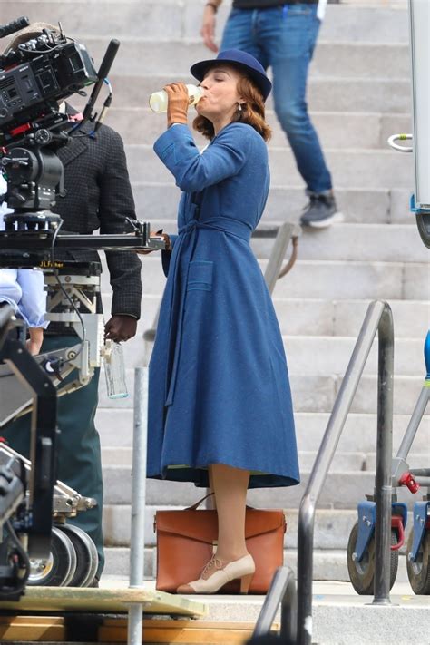 Tatiana Maslany On The Set Of Perry Mason In Los Angeles 03 30 2022