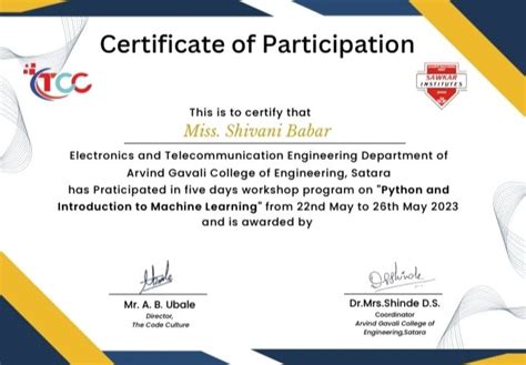 Shivani Babar On Linkedin I Have Successfully Completedpython And