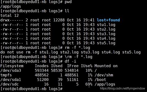 查看linux系统中磁盘空间使用情况及磁盘空间不足大文件明细查询方法 linux查看磁盘使用情况 csdn博客