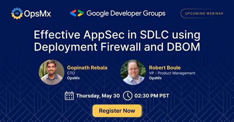 opsmx on linkedin webinar appsec security cicd cd