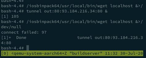 Tcp Tunnel Cant Bind A Connection Issue 22 Alephsecurity Xnu Qemu