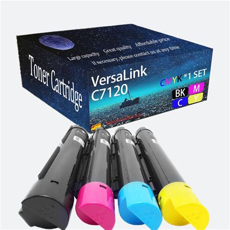 Versalink C7120 Toner Cartridge Compatible For Xerox Versalink C7100 C7120 C7125