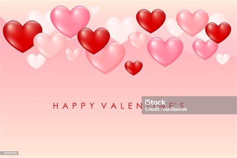 그라데이션 컬러 하트 배경입니다 디자인 발렌타인 데이 카드 결혼식 초대장 생일 파티 로맨틱 한 상점 판매 등을위한 추상적 인 마음 0명에 대한 스톡 벡터 아트 및 기타