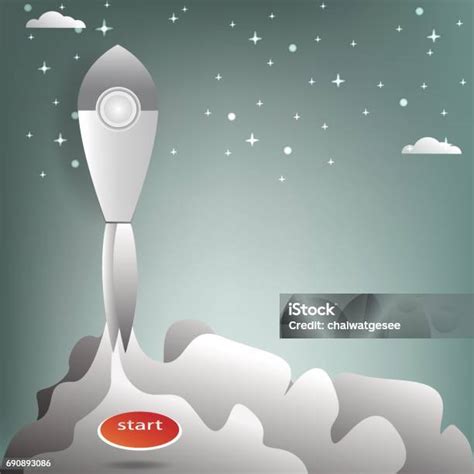 로켓 발사 개념 벡터 일러스트 레이 션을 크리에이 티브 시작 0명에 대한 스톡 벡터 아트 및 기타 이미지 0명 Launch