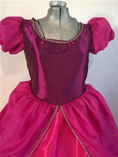 Anastasia Cinderella Step Sister Costume Dress Gown Wicked Stepsister