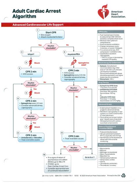 Acls Algorithms 2020 Pdf