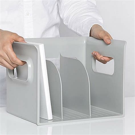 국산 시스맥스 네오 3칸 사무 바인더 책 서류 꽂이 28cm 책상 정리함 북앤드 티몬