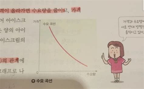 중3 사회 수요곡선 공급곡선 지식in