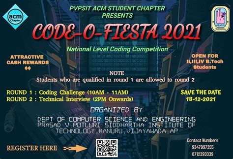 Abhinav Munagala On Linkedin Coding Interview Hackerrank Event Acm Pvpsitacm