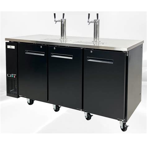 Beer Keg Dispenser Kegerator Commercial Refrigerator 72