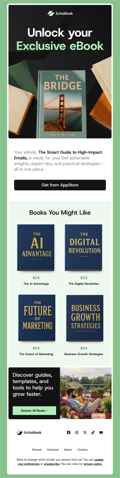 Free Outlook Email Templates Designmodo