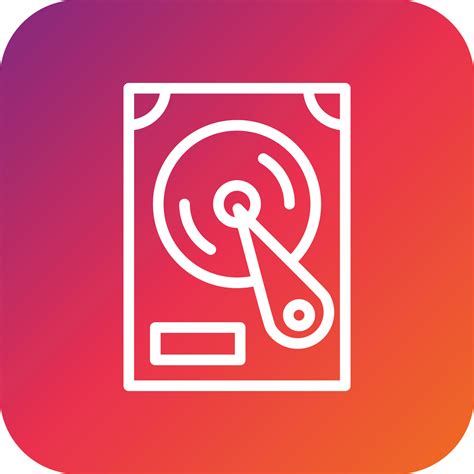 Hard Disk Vector Icon Design Illustration 22156905 Vector Art At Vecteezy