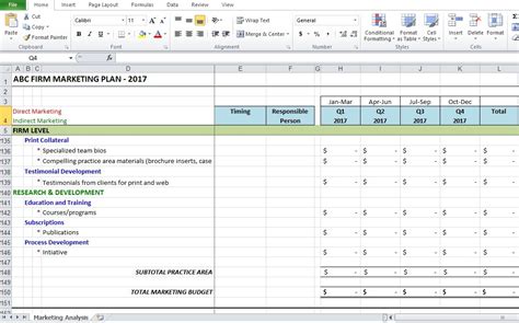 Training Needs Analysis Template Free Excel Tmp