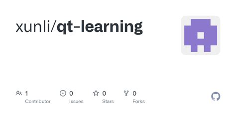 GitHub Xunli Qt Learning