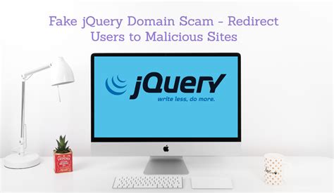 fake jquery domain redirect users to scam sites resolution guide