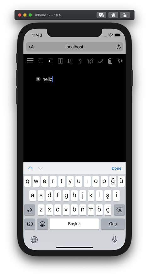Close Ios Keyboard By Tapping ‘done In Appium And Webdriverio By Onur