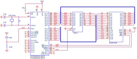 W78e052ddg Microcontroller Unit Pinout Features 44 Off