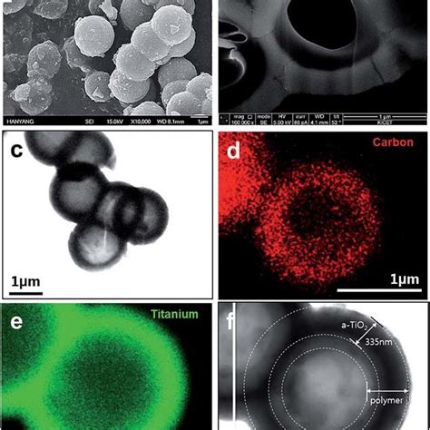 A SEM B FIB SEM C TEM D Carbon E Titanium HR TEM Download Scientific Diagram