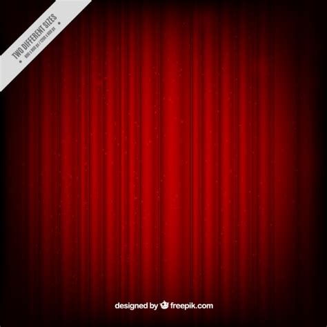 빨간 커튼 배경 무료 벡터