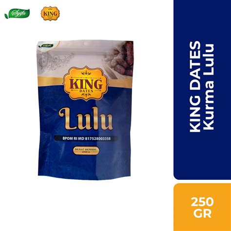 Jual Kurma Lulu 500gram King Dates Kurma King Dates Lulu 500gram Lulu 500gram Date Crown