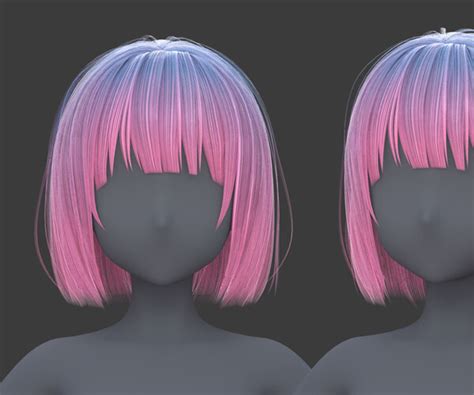 Artstation Hair Card Shader For Blender Cyclesevee Resources
