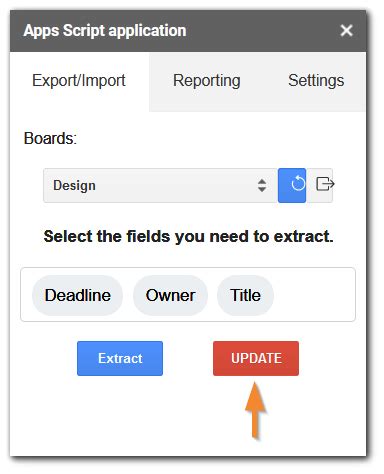 How To Export And Import Data Using The Businessmap For Sheets Add On Businessmap Knowledge