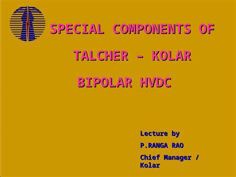 Ppt Components Of Hvdc Dokumen Tips