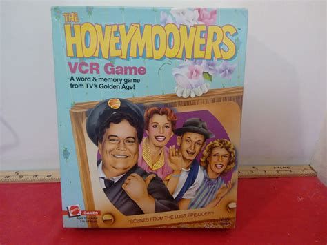 Vintage Vcr Game The Honeymooners Vcr Game By Mattel 1986~ Etsy