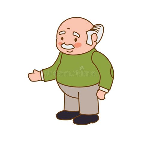 祖父老人人男性象 背景装饰图象风格化漩涡向量挥动 向量例证 插画 包括有 愉快 人们 系列 例证 76950047
