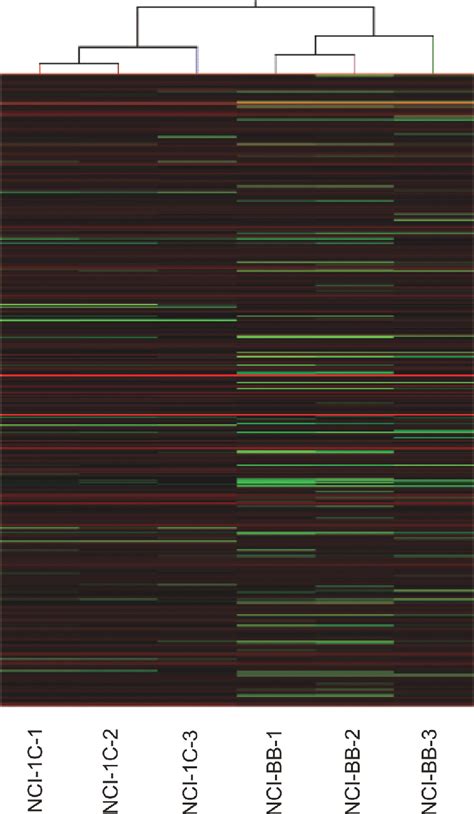 Pirna Expression Profiling Hierarchical Clustering For All Targets