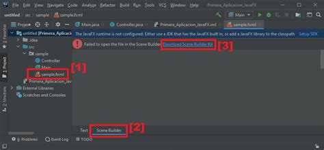 Primera Aplicación En Modo Gráfico Con Ventanas En Java Con Intellij Idea Y Scenebuilder