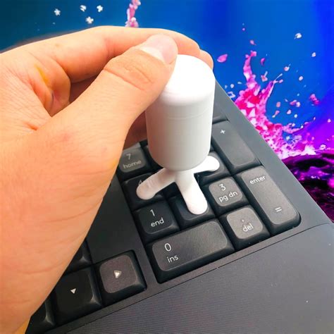 Mini Keyboard Joystick STL File D Print For Keyboard Office STL File Digital File Easy For