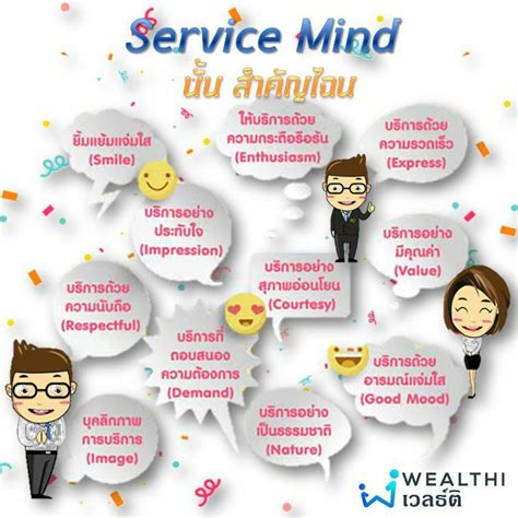 Service Mind สิ่งสำคัญสำหรับงานบริการ Wealthi