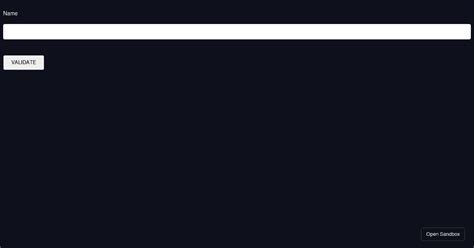 react hook form get started forked codesandbox