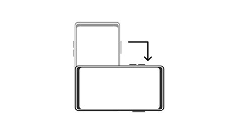 Rotate Mobile Phone Turn Your Device Device Rotation Symbol Motion Graphics 28260329 Stock