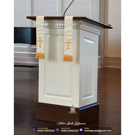 Mimbar Gereja Gkpi Ukuran Besar Mimbar Kristen Protestan