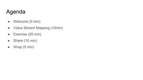 Value Stream Mapping Visualize Your Processes To Reduce Waste PDF Food Drink