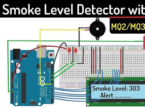 Smoke Level Detector With Alarm Arduino Project Hub