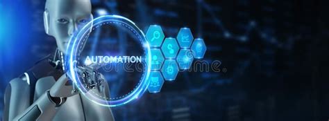 Business Technology Internet And Network Concept Automation Software Technology Process