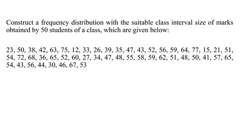 Frequency Distribution Ppt