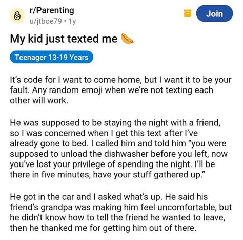 A Father Reveals A Secret Code That Helped His Son Avoid A Bad Situation Now I Ve Seen Everything