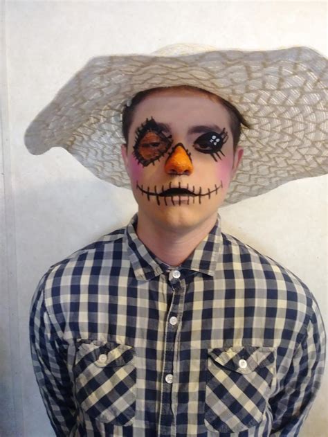 Scary Scarecrow Makeup Male Saubhaya Makeup