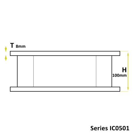 BUFFER RUBBER ICO501 RECTANGLE Track Pads Australia